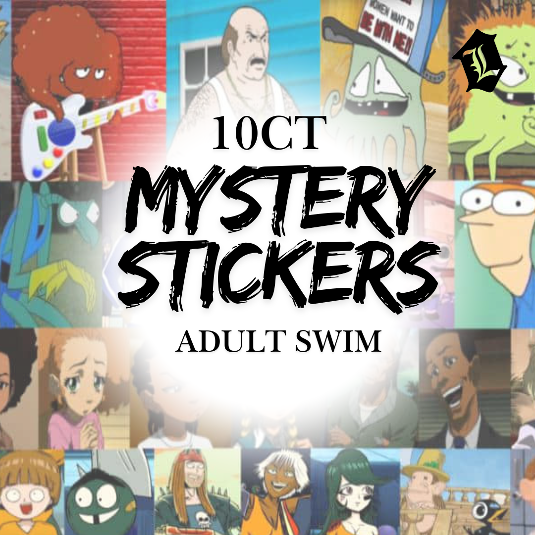 MYSTERY THEMED STICKER PACK [10CT] - ADULT SWIM – ONE LINK AT A TIME