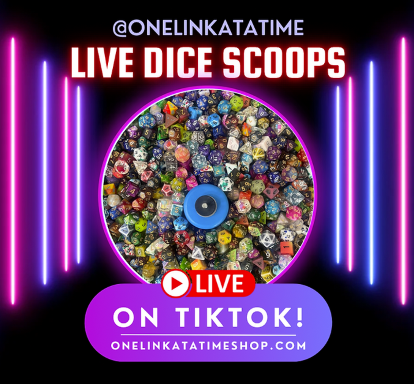 [LIVE] LUCKY DICE SCOOPS [BLEND ETA] – ONE LINK AT A TIME